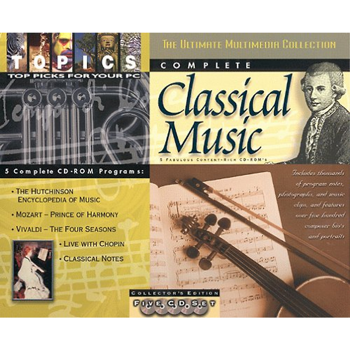 Complete Classical Music (4 CD-ROM)