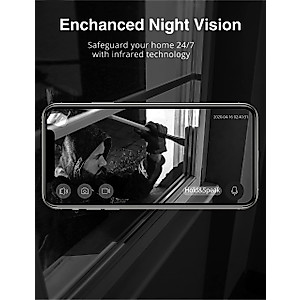 5-Star Compatible Inkjet Cartrige Security Camera Wireless Outdoor, Add on Camera for VA-HS003，WiFi Battery Indoor&Outdoor Camera, IP66 Waterproof, IP Cam with Two-Way