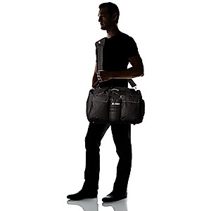 Everest Gym Bag with Wet Pocket, Black