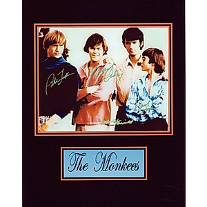 Kirkland The Monkees 8 X 10 Photo Autograph on Glossy Photo Paper