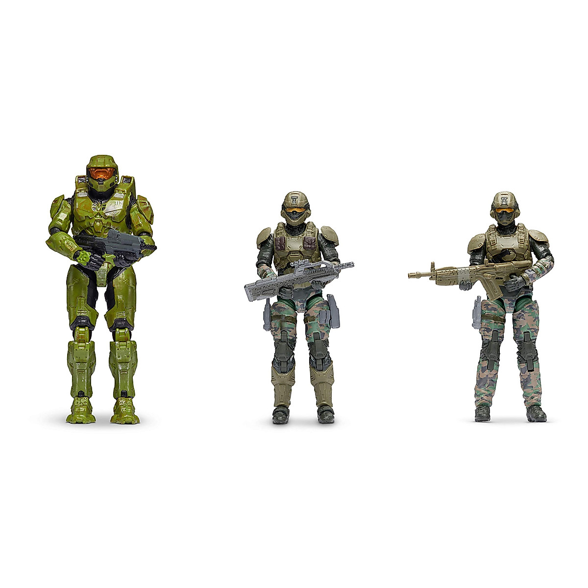 HALO 4" Spartan 3 Figure Pack – Master Chief and 2 UNSC Marines - Amazon Exclusive