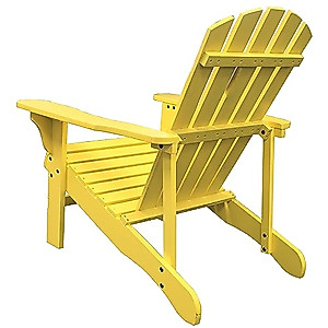 Leigh Country TX 38998 Adult Adirondack Yellow Chair