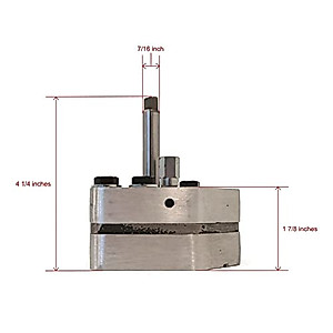 The ROP Shop | Snowplow Hydraulic Pump Kit for Western 49211, 25861, 56185 Snow