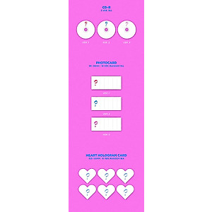 DREAMUS IVE - Love Dive [Ver 3.] (2nd Single Album) Album+Pre Order Benefits+CultureKorean Gift(Decorative Stickers,Photocards,Top Loader Stcikers)