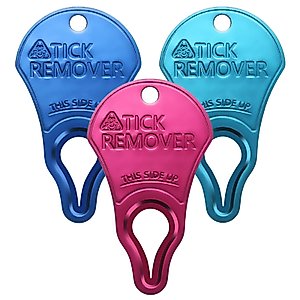 3 Pack Tick Remover Tool for Pets and Humans, Portable Tick Removal, Safe and Fast, Essential and Emergency Tool for Outdoor Activities, Effective and Painless