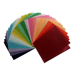 60 Sheets 8.5 x 11 inch Handmade Paper Mulberry Paper Sheets for Crafts Japanese Tissue Paper with Designs 8.5 by 11 inch Letter Size Collage Art Supplies soap Paper Packaging wrap soap Supplies Bulk