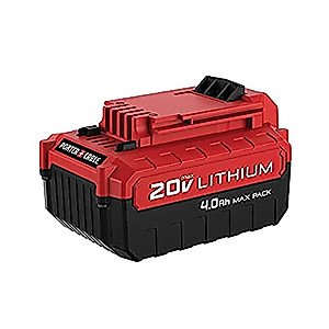 PORTER-CABLE 20V MAX* Lithium Battery, 4 -Amp Hour Battery (PCC685L)