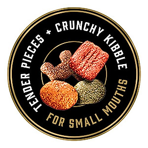 CESAR Small Breed Dry Dog Food Filet Mignon Flavor with Spring Vegetables Garnish Dog Kibble, 12 lb. Bag