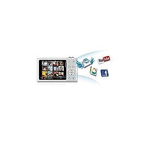 Samsung WB35F 16.2MP Smart WiFi & NFC Digital Camera with 12x Optical Zoom and 2.7" LCD (White)
