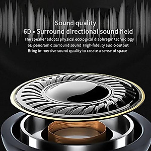 NC DYY-1 Bone Conduction Bluetooth Headset Wireless Two-Ear Motion Waterproof 5.0 Wireless Ear-Mounted Does not Enter The Ear Black