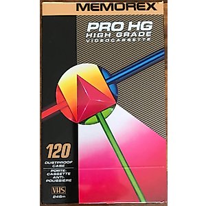 Memorex Pro HG VHS Videocassette - 2 Pack