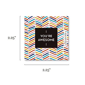Compendium ThoughtFulls Pop-Open Cards 4-Pack - You're Awesome, You Matter, You're Wonderful, Yay You —120 Pop-Open Cards, Each with a Different Message Inside