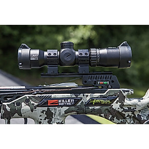 Killer Instinct's Lumix Speedring™ Crossbow Scope! This Scope Has an Adjustable Ring for Varying Speeds If You are Using Our Heavier Hypr KE Crossbow Bolts! This Scope is 1.5-5 X 32