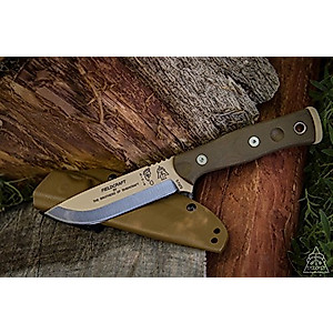Tops B.O.B. Brothers of Bushcraft Survival Knife - BROS-TAN (Coyote Tan)