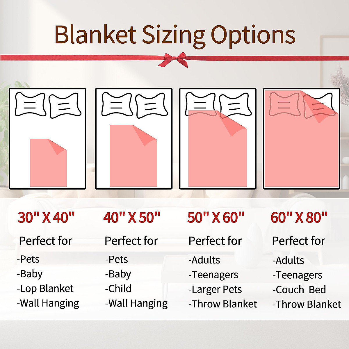 Personalized Name Throw Blanket, Custom Pink Theme Light Soft Flannel Fleece Throw Blanket with Name for Men Women Boys Girls Kids, Customized Name Gifts for Birthday Christmas Valentines Day