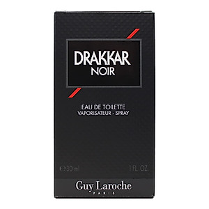 Guy Laroche DRAKKAR NOIR 1.0 oz EDT Spray NEW in Box for Men