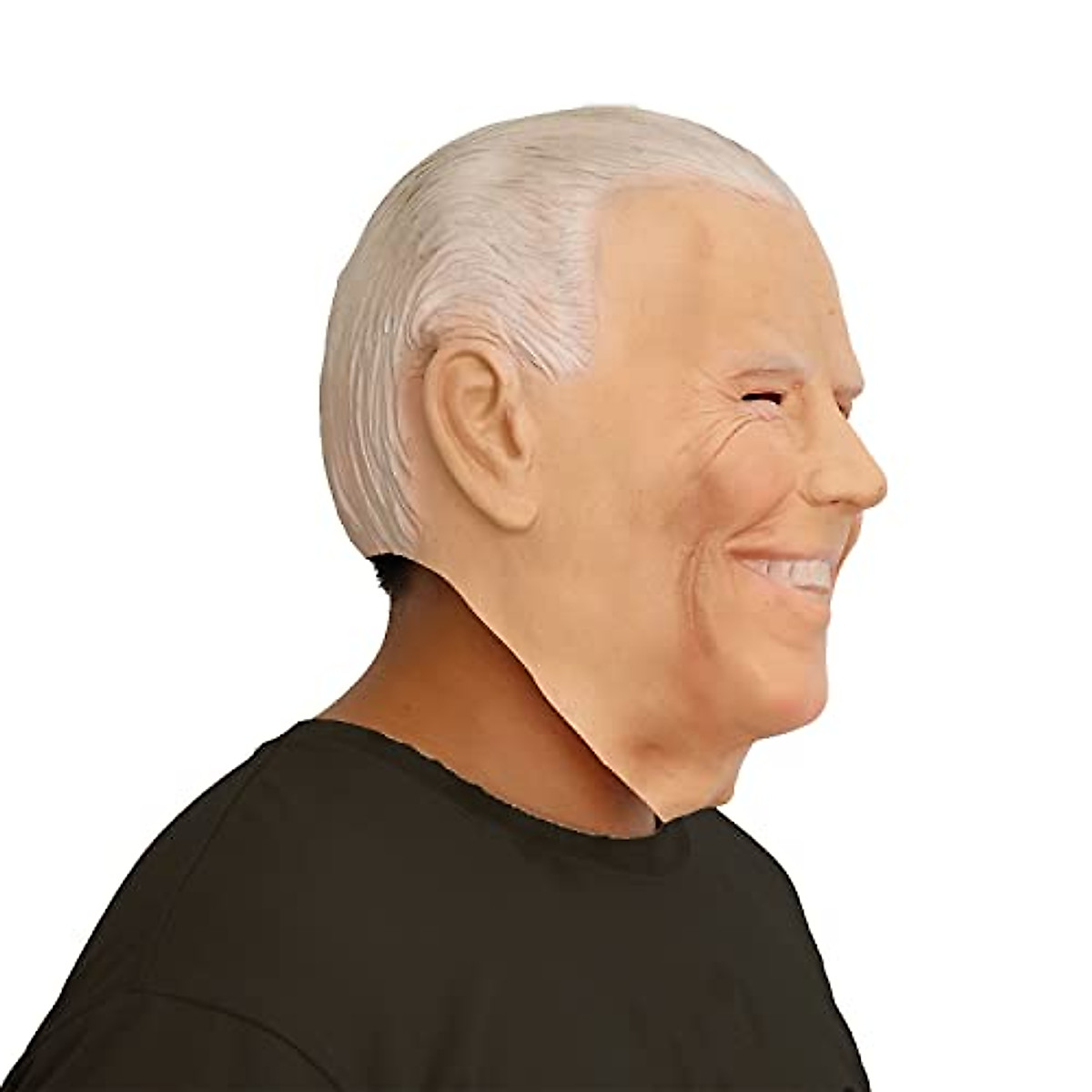Ginoba Halloween Latex Head Mask Joe Biden Novelty Old Man Cosplay Masquerade Costume