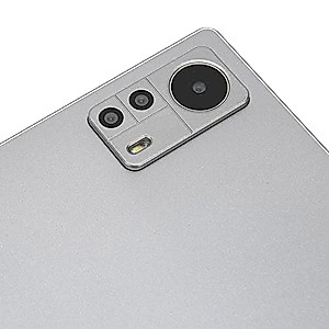 Naroote Tablet PC, 10 Inch Tablet 8G RAM 128G ROM Octa Core Processor 100-240V for Travel (Grey)
