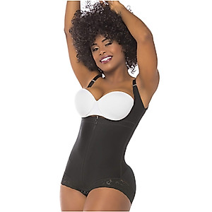 Salome 0413 Womens Butt Lifter Shapewear Fajas Colombianas Reductoras y Moldeadoras Black 3XL