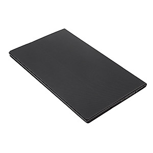 Touchscreen Monitor, HDR Technology Split Screen Processing Dual Speakers Portable Monitor HD 15.6in Screen with Leather Case for Laptop PC Phone(Black)