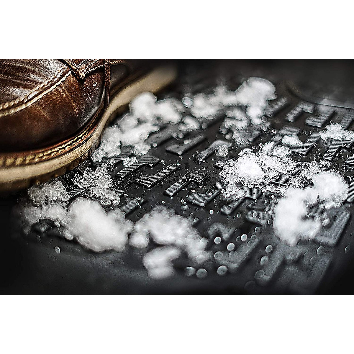 Croc Liner Floor Mats Front and Rear All Weather Custom Fit Floor Liner Compatible with Volvo S60 / 2011-2018 (Volvo S60 / 2011-2018 (not Compatible with Inscription Models)