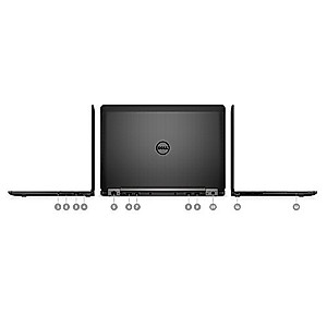 Dell Latitude E7470 Business Ultrabook 14 Inch HD Screen Intel 6th Gen i7-6600U 8GB DDR4 512GB SSD Windows 10 Professional (Renewed)