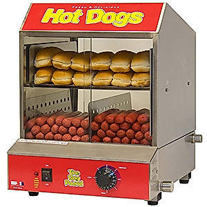 Benchmark 60048 Party Occasion The Dogpound Hotdog Steamer