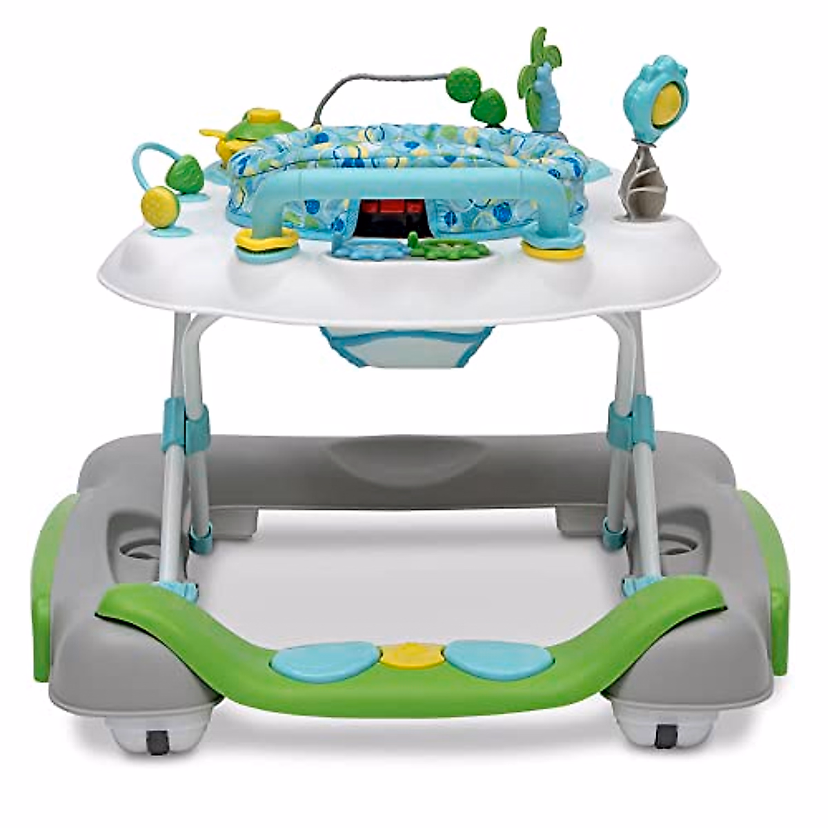 Delta Children 4-in-1 Discover & Play Musical Walker, Bubbly