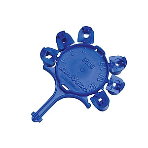 Rain Bird Nozzle Pack 32SA, 32SA Shrub, 3500 Rotors - Replacement Set of 6 Self-Aligning Nozzles with Matched Flow Rates - Black, Plastic