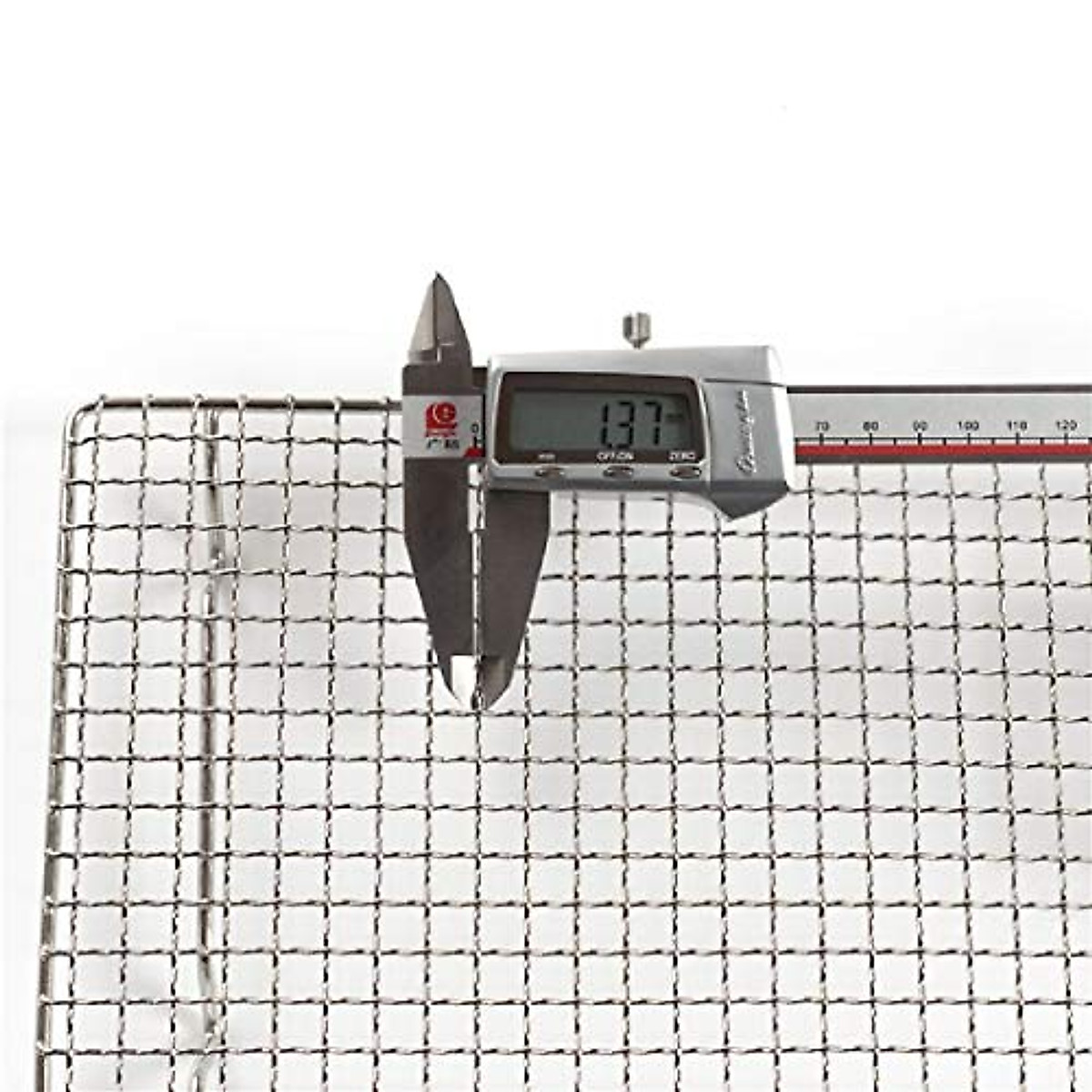 InBlossoms 304 Stainless Steel Cooling Rack Versatile Baking Rack Heat Resistant Rust Proof Sturdy Grate 5.9"*5.9"