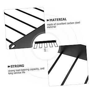 CHILDWEET Organizer for Tool Electric Drill Holder Handheld Tool Holder Carbon Steel Black Power Tool Organizer