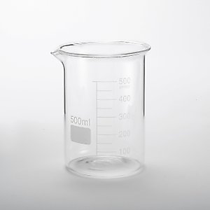 American Metalcraft GBE17 Chemistry Beaker, Glass, 17 oz. Capacity, 3-1/4" Diameter, 5" Height