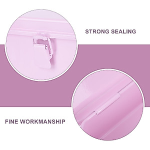 Cabilock 1pc Box Snack Metal Nesting tins Drawer Box Storage Rack Household Trash Box Simple Sundries Holder Storage Container Hinge Tray Mini Hinges Rectangle Jewelry Box Seal