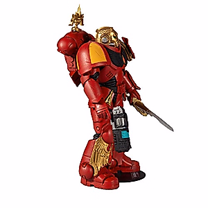 McFarlane Blood Angels Primaris Lieutenant Warhammer 40K Gold Label Toys Action Figure