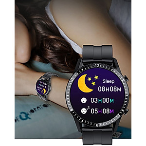 Mens Smart Watch IP68 Waterproof, Health Monitor, Smart Clock Fitness Sports, Multifunctional Smart Watch for Women Men