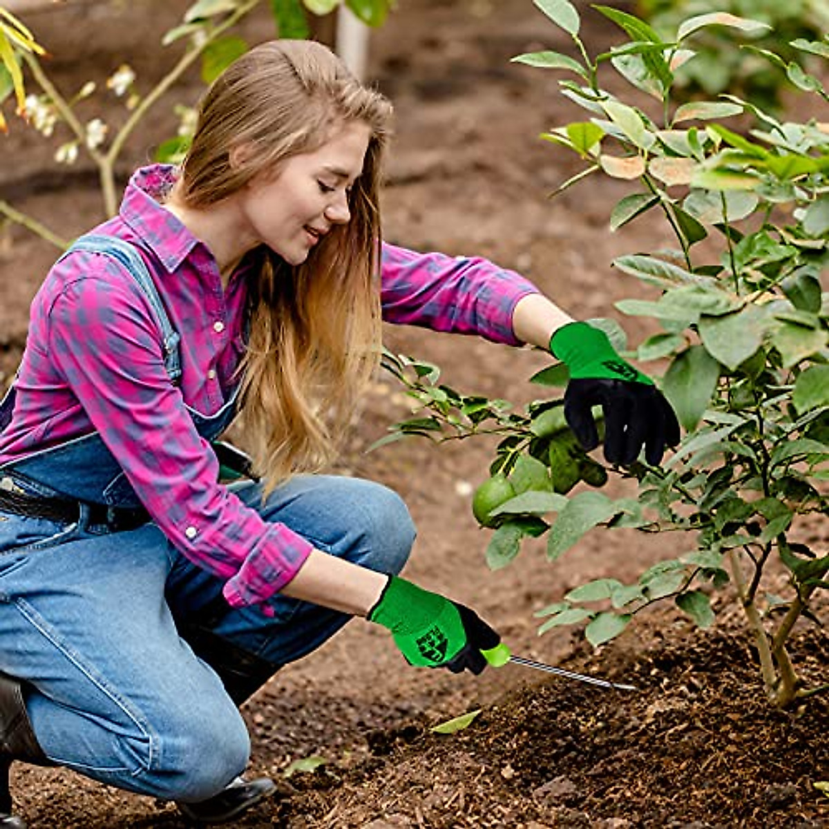 Weed Puller Tool Garden Hand Weeder Tool Hand Weeder Dandelion Weeder Tool with Ergonomic Handle Stainless Steel Weed Puller with Gloves for Garden Weed Removel, Manual Weed Puller Bend