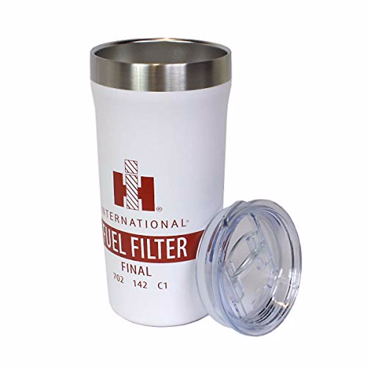International Harvester Retro Fuel Filter Insulated 18 Oz. Travel Tumbler IHG305