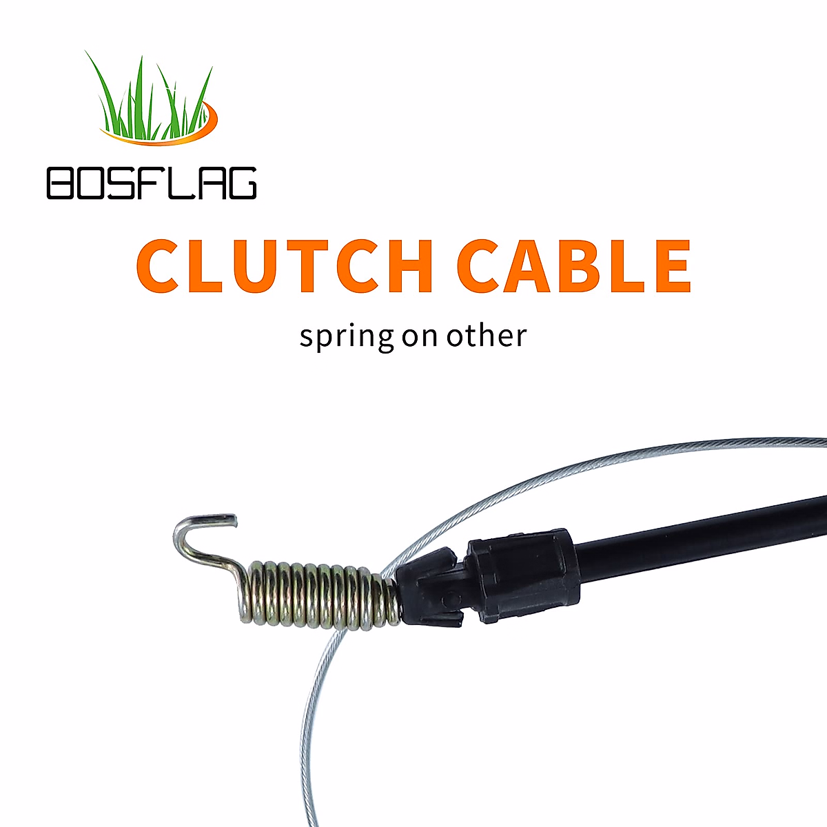 BOSFLAG 946-04091 Control Cable Replaces MTD 946-04091 Clutch Cable, 946 04091, 94604091, 746-04091 Control Cable, 746 04091 Control Cable, 74604091 for Troy-Bilt Squall 521, 721, 5521 Snowblower