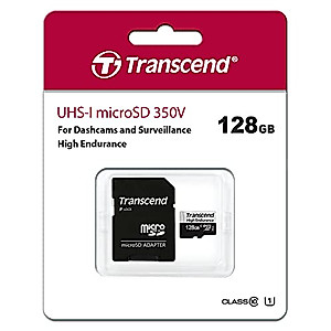 Transcend TS128GUSD350V 128GB UHS-I U1 Micro SD Memory Card