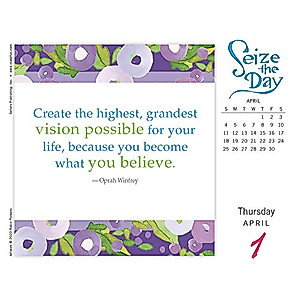 2021 Seize the Day Boxed Daily Calendar