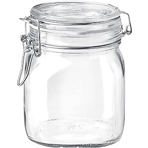 BORMIOLI ROCCO Square Fido Jar 0.75 Liter, 1 EA