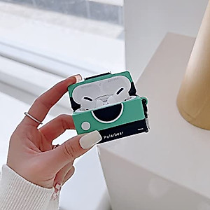 Camera Case for Airpod Pro/Pro 2nd,3D Cartoon Cute Camera Case for Kids Girls Teens Boys,Fashion Kawaii Funny Cool Fun Stylish Character Camera Soft Case for Airpod Pro 2019/Airpod Pro 2nd 2022