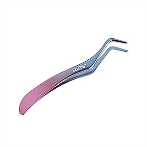KISS Falscara Applicator, Precision Eyelash Clusters Placement, Mistake-Proof Eyelash Wisps Tweezer, Lash Tool For False Eyelash Extensions Look, Includes 1 Patent Pending Applicator