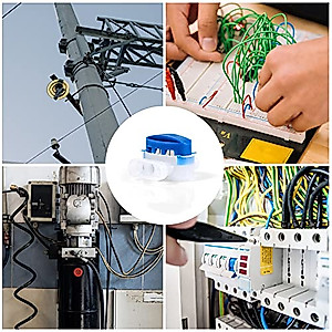 AIEX 20pcs Waterproof Cable Connectors Electrical, Resin Filled Robotic Lawn Mower Wire Cable Connector for Outdoor Garden Irrigation Machines Applications