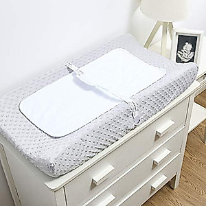 The Peanutshell Waterproof Diaper Changing Pad Liners | 4 Pack Set for Changing Pad, Bassinet or Crib | Washable & Reusable