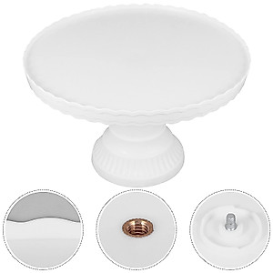 SOIMISS White Plastic Cake Stand for Wedding, Birthday, Party
