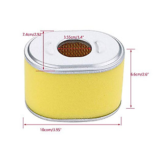 GX160 GX200 Carburetor with 17210-ZE1-517 Air Filter Tune Up Kit for Honda GX120 GX140 GX 160 GX168 GX200 5HP 5.5HP 6.5HP Engine