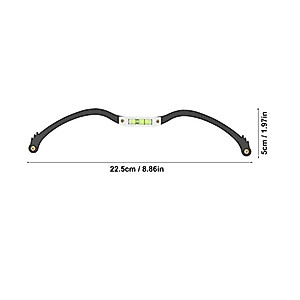 Eyebrow Line Marker Microblading Eyebrow Mapper Arch Microblading Eyebrow Mapper For Diy Measuring (Black)