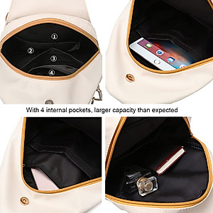zhongningyifeng Backpack for Women Small, Mini Nylon Travel Backpack Purse, Shoulder Bag Cute Lightweight for Ladies