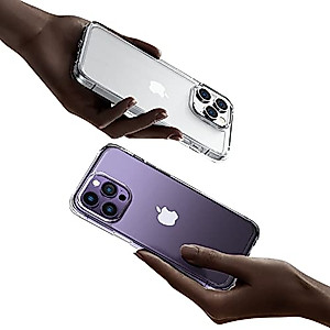 Mkeke for iPhone 14 Pro Max Case Clear, Not Yellowing Phone Case for iPhone 14 Pro Max Clear with Slim Cover & Shockproof Bumper 2022